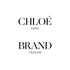 CHLOE Fashion Logo Design, Modern Logo Design, Minimal Logo Design ...