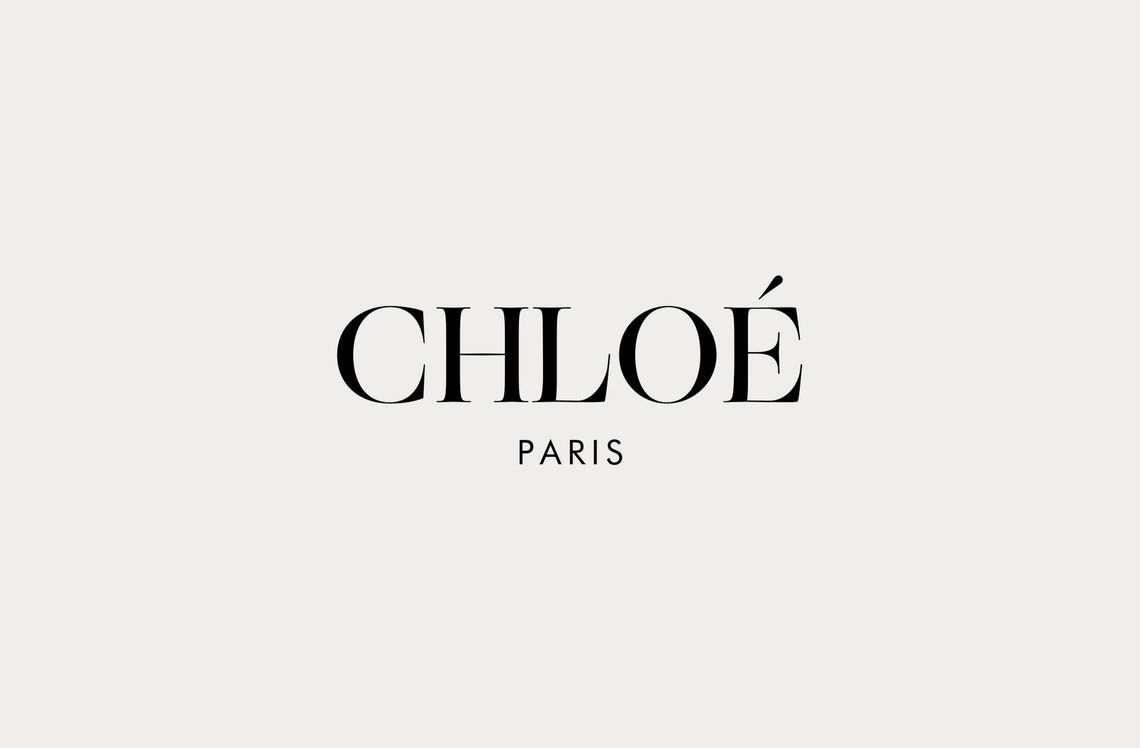CHLOE Fashion Logo Design, Modern Logo Design, Minimal Logo Design, Travel Logo Design, Interior ...