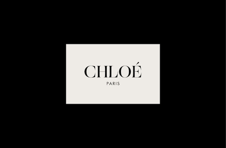 CHLOE Fashion Logo Design, Modern Logo Design, Minimal Logo Design ...
