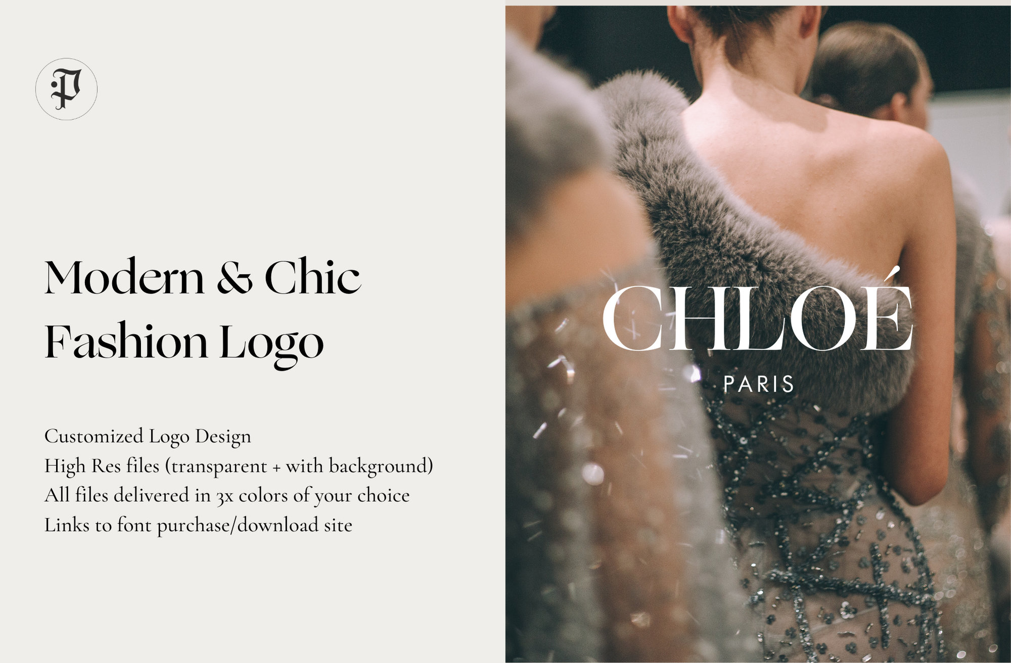 CHLOE Fashion Logo Design, Modern Logo Design, Minimal Logo Design ...