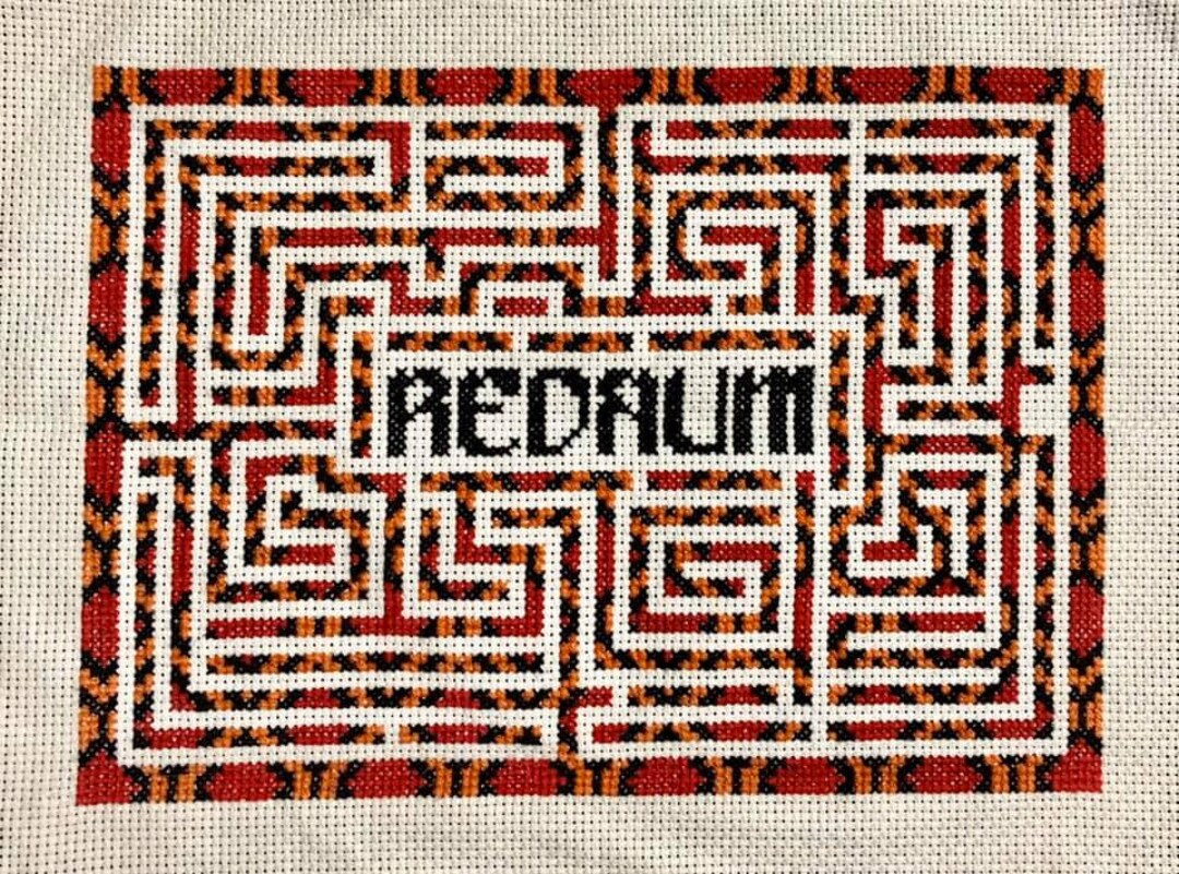 Cross Stitch Pattern - Redrum - Etsy