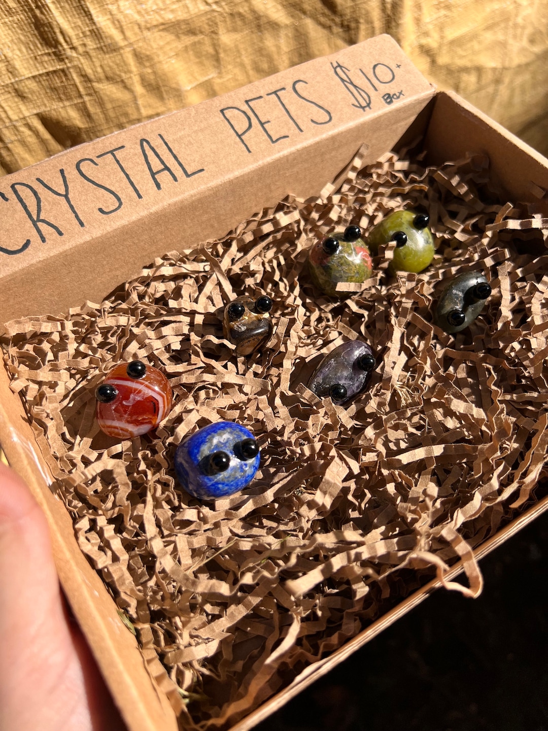 Crystal Pets Pet Rock Metaphysical Crystals - Etsy