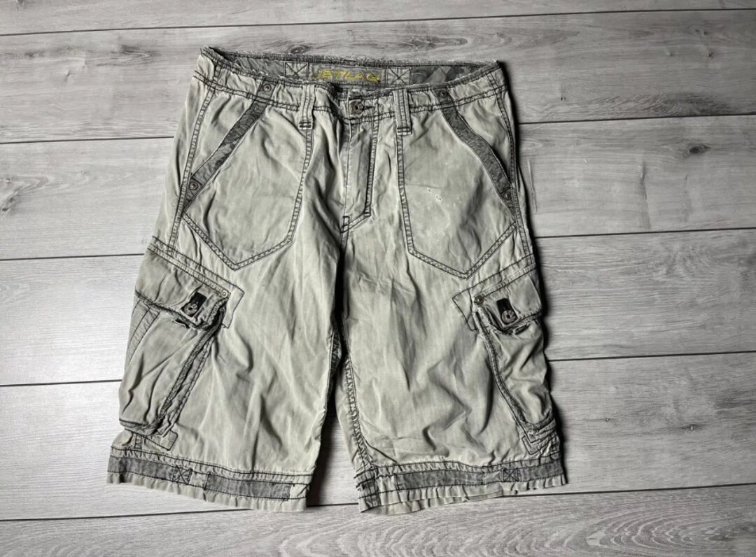 Jet Lag Shorts Skategang Size 38 Military - Etsy