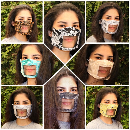 Anti-fog Clear Window Face Mask Adult Beige - Etsy