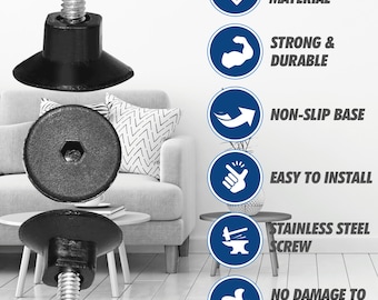 Table Base Feet Leveler for Kitchen/restaurant Dining 12pcs | Etsy