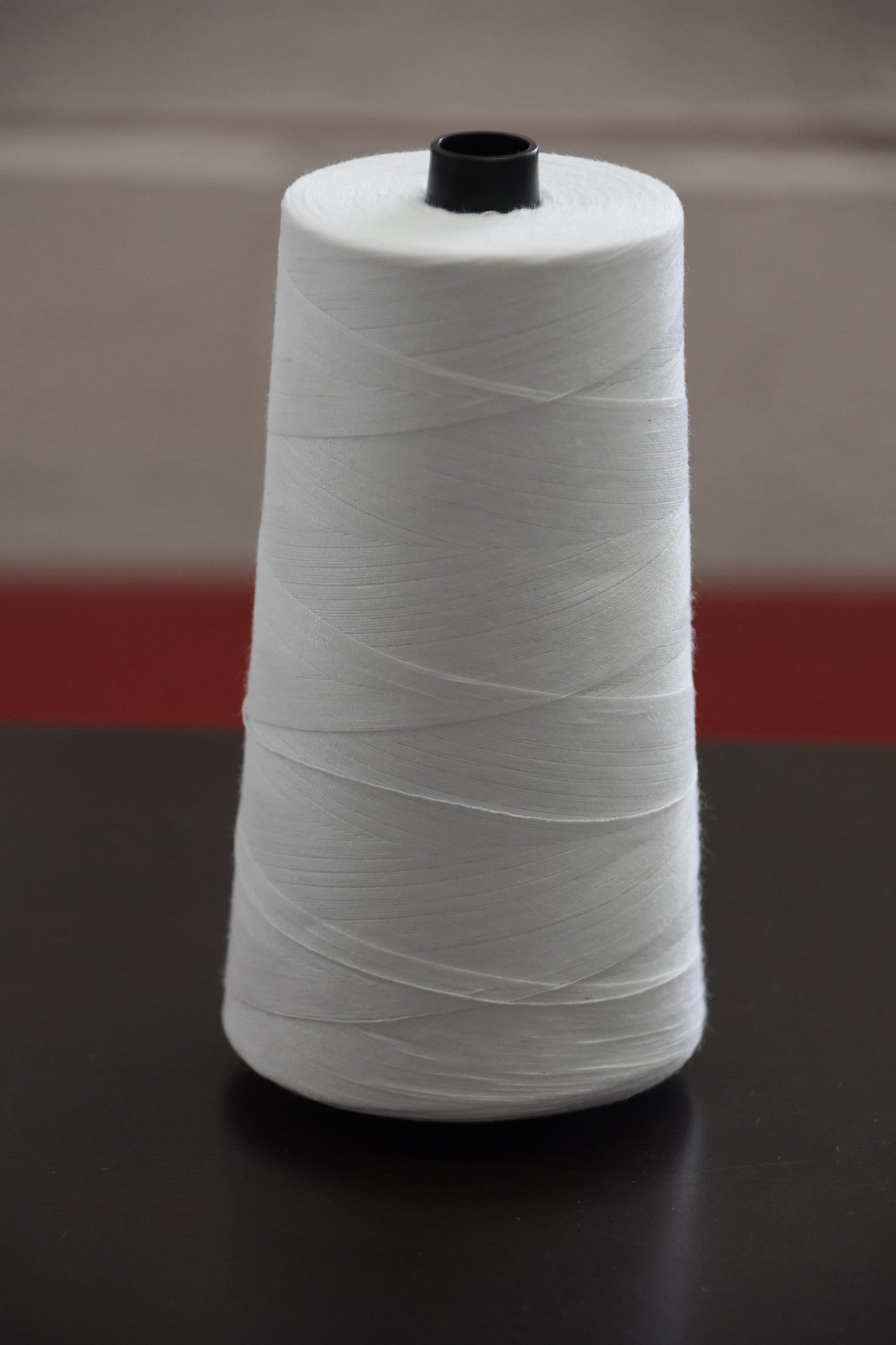 White Sewing Thread Spool Heavy Duty High-quality Tex 80 - 12000 Yards ...