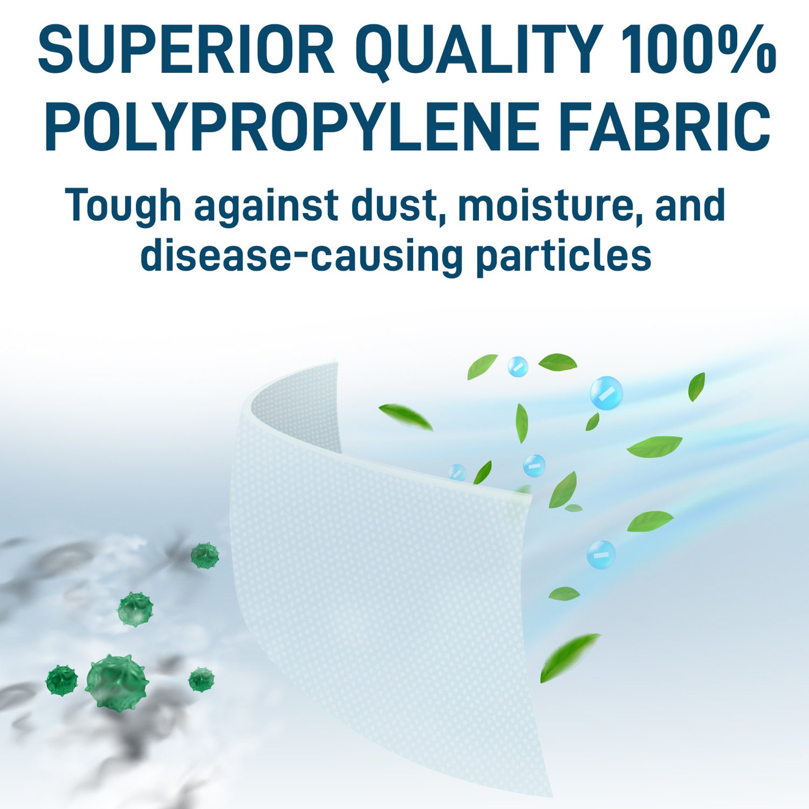 Polypropylene Fabric Filter 6" Wide Rolls 2.25oz Nonwoven DIY Fabric ...