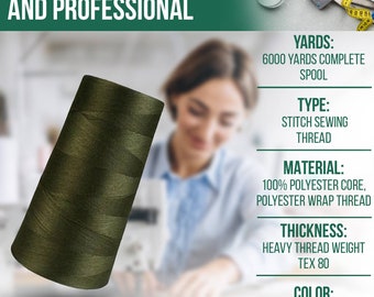 AURIFIL 2905 Army Green Olive MAKO 80 Weight Wt 274 Meters 300 - Etsy