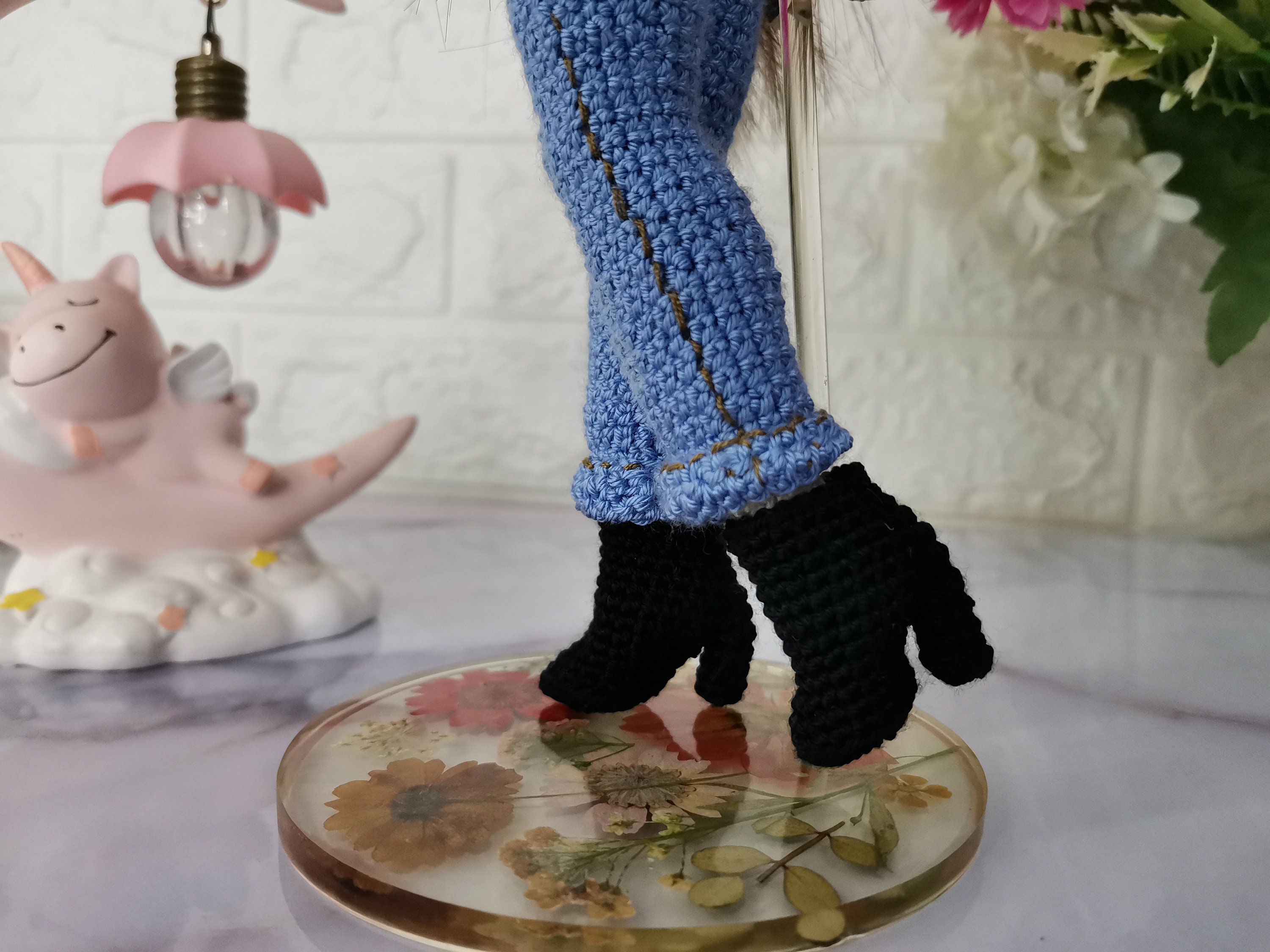High Heel Ankle Boot Amigurumi Crochet Shoes for Doll Pattern/ - Etsy