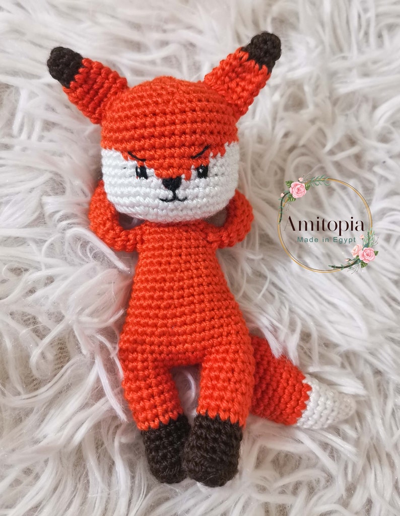 Mr Wesley Fox Amigurumi Crochet Doll Pattern/patrón Español/ Fox With ...