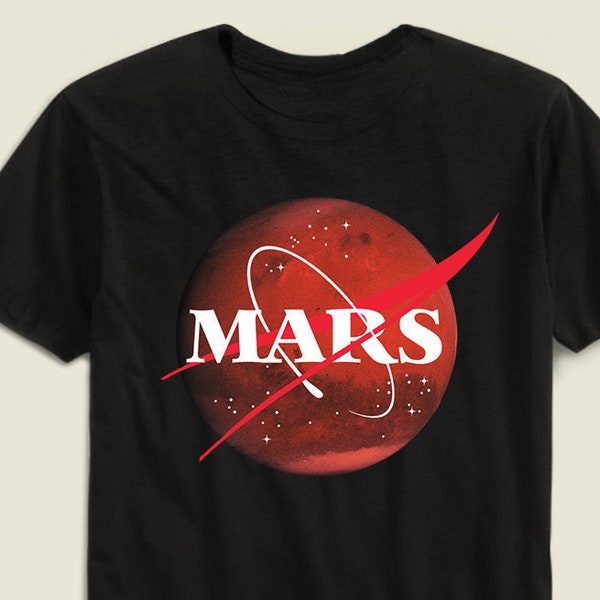 Nasa Mars Tshirts - Etsy UK
