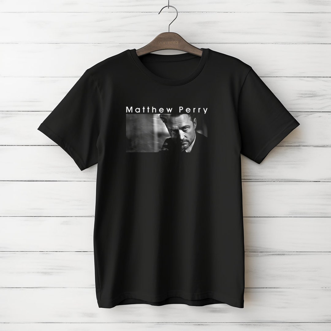 Matthew Perry T Shirt FRIENDS Chandler Shirt Portrait - Etsy
