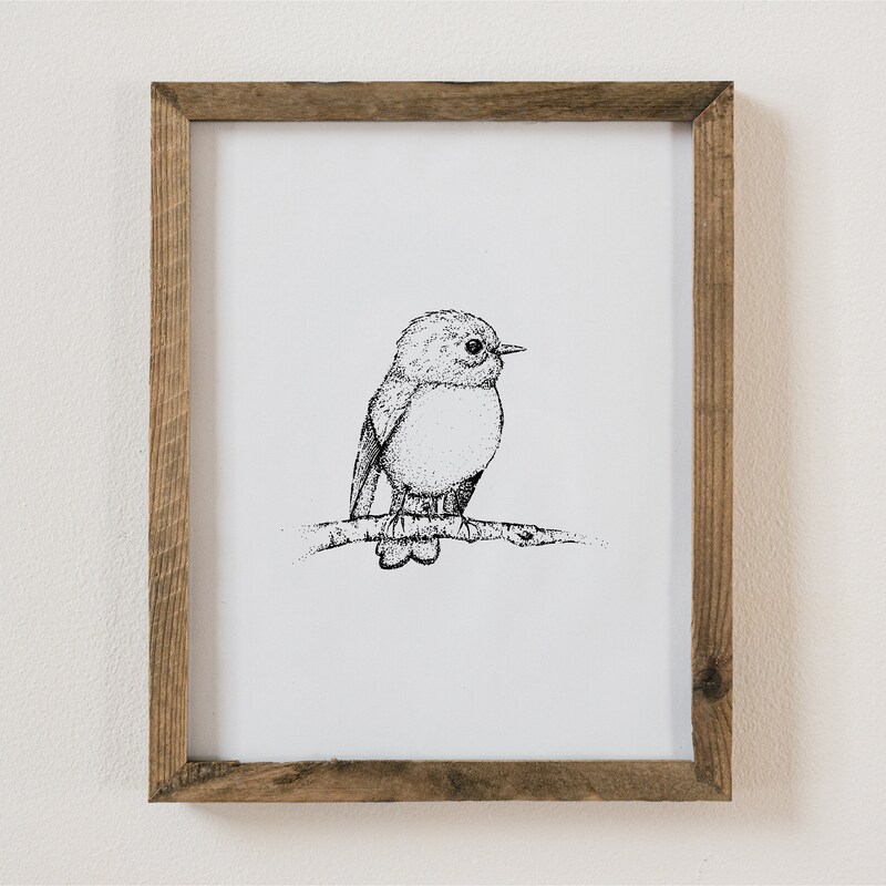 Baby Bird Art - Etsy