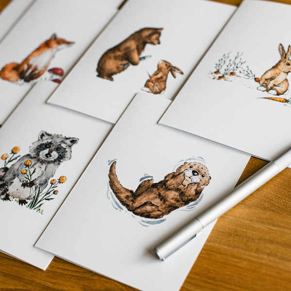 Woodland Friends - Etsy
