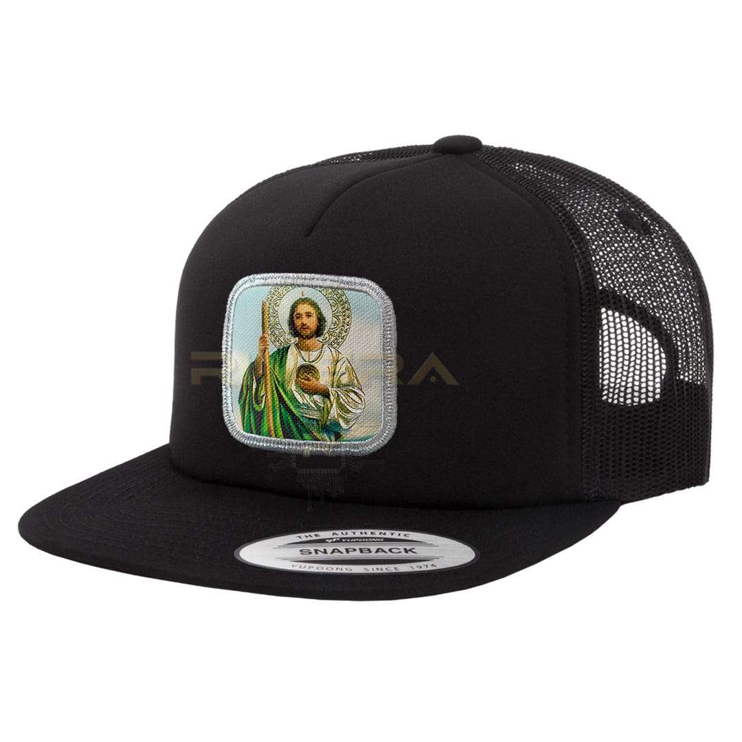 San Judas Tadeo Hat Adjustable St Jude Faith Hat Embroidered Patch ...