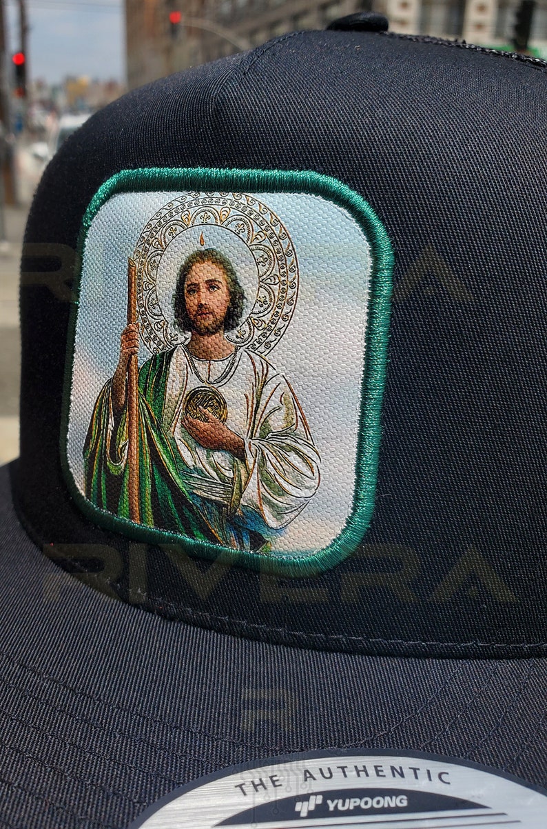 San Judas Tadeo Hat Adjustable St Jude Faith Hat Embroidered Patch ...