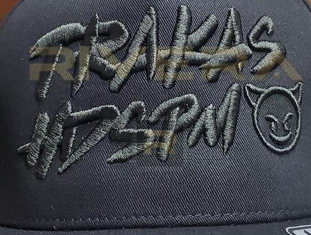 Alucin Trakas HDSPM Snapback Hat Black, Black Style La Chapizza JGL ...