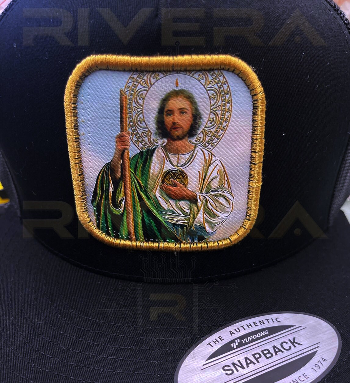 San Judas Tadeo Hat Adjustable St Jude Faith Hat Embroidered Patch ...