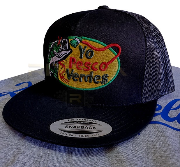 Yo Pesco Verdes Gorra Del Pescado Inspiration TQM Hat Snapback, Yo ...