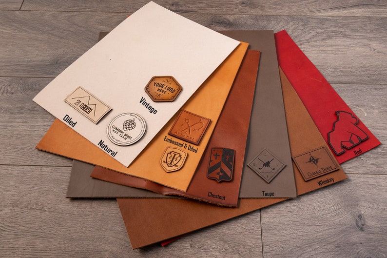 Custom Leather Patch Hat Laser Cut & Engraved Sewn on - Etsy