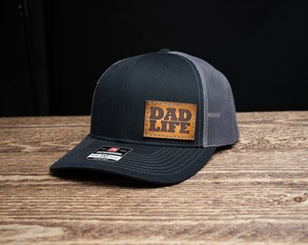 Custom Leather Patch Baseball Hats Sewn on Hand Finished - Etsy