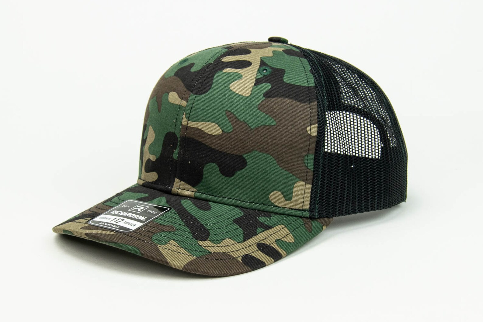 Camo Custom Leather Patch Hat Laser Cut & Engraved Sewn on | Etsy