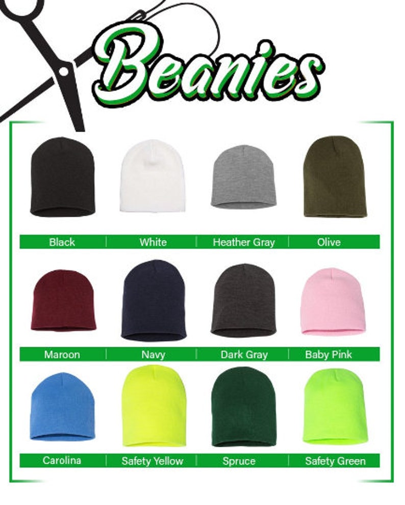Custom Leather Patch Winter Beanies Classic Winter Hats - Etsy
