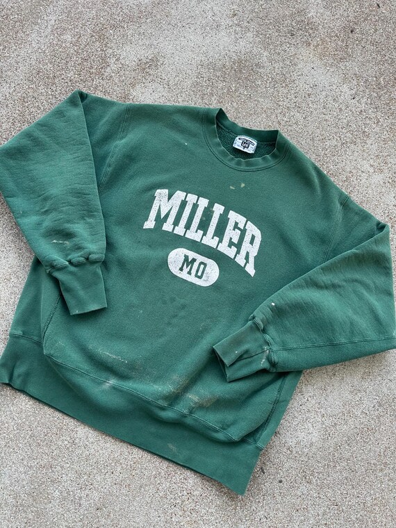 Vintage 90s Missouri Lee Cross Grain College Sweatshi… - Gem