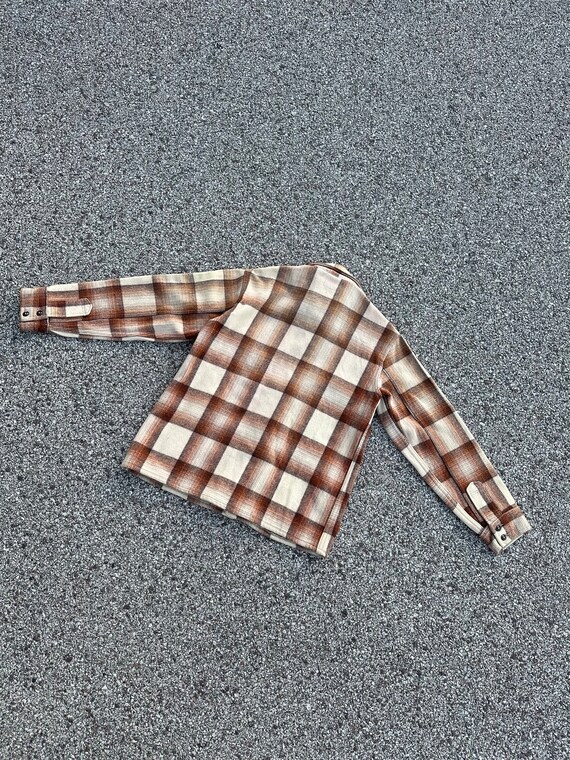 Vintage 50s Woolrich Heavyweight Earth Tone Flannel - Gem