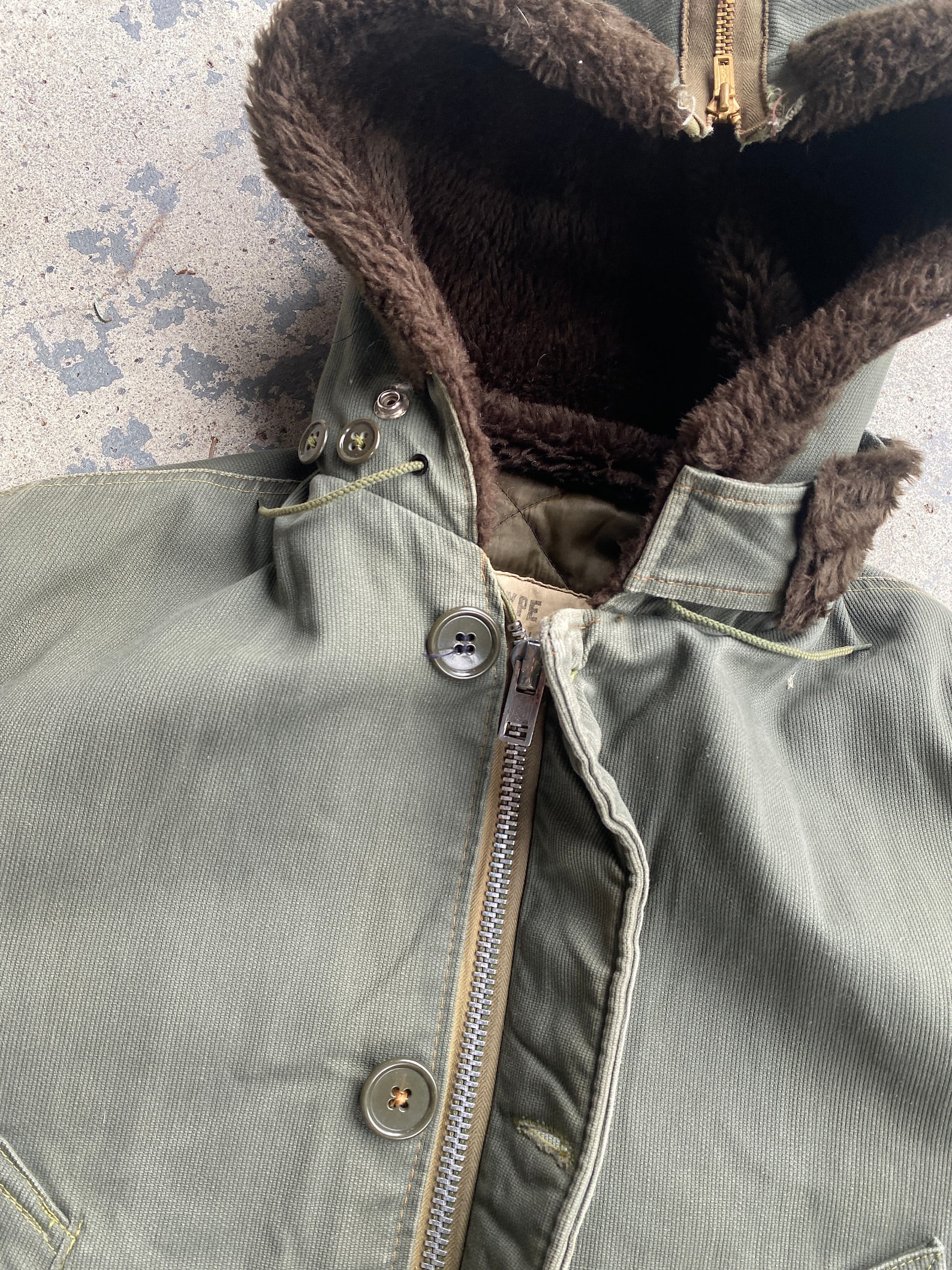 Vintage 50s B-9 Parka Flight Military Split Hood Jacket - Etsy