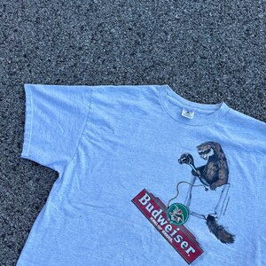 Vintage 90s Budweiser Ferret Lizard T Shirt - Etsy