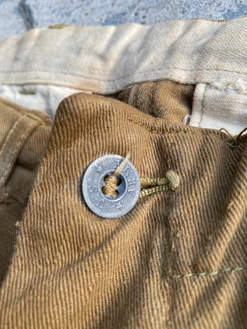 Vintage 50s US Army Riding Jockey Lace up Pants 29W - Etsy