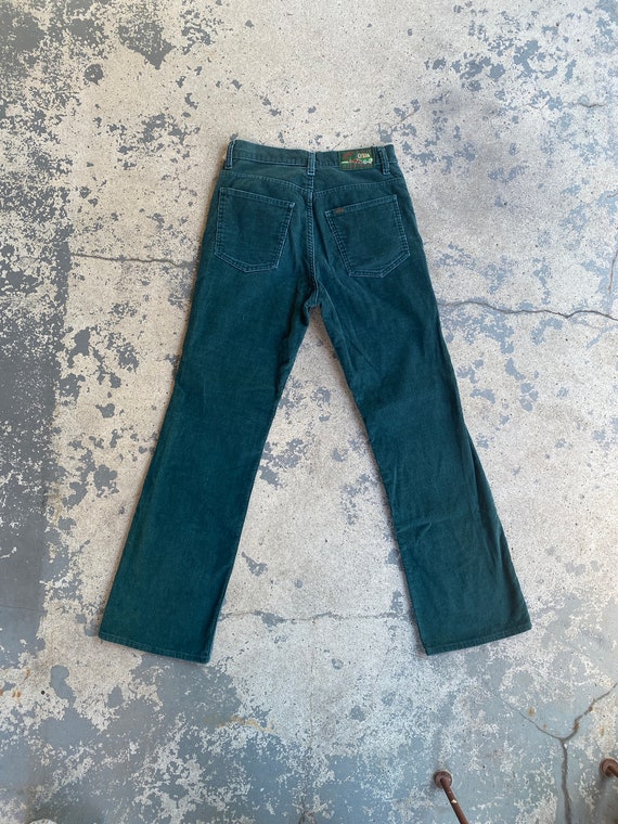 Vintage 1970s/80s Gap Corduroy Trousers Gray/Brown 32… - Gem