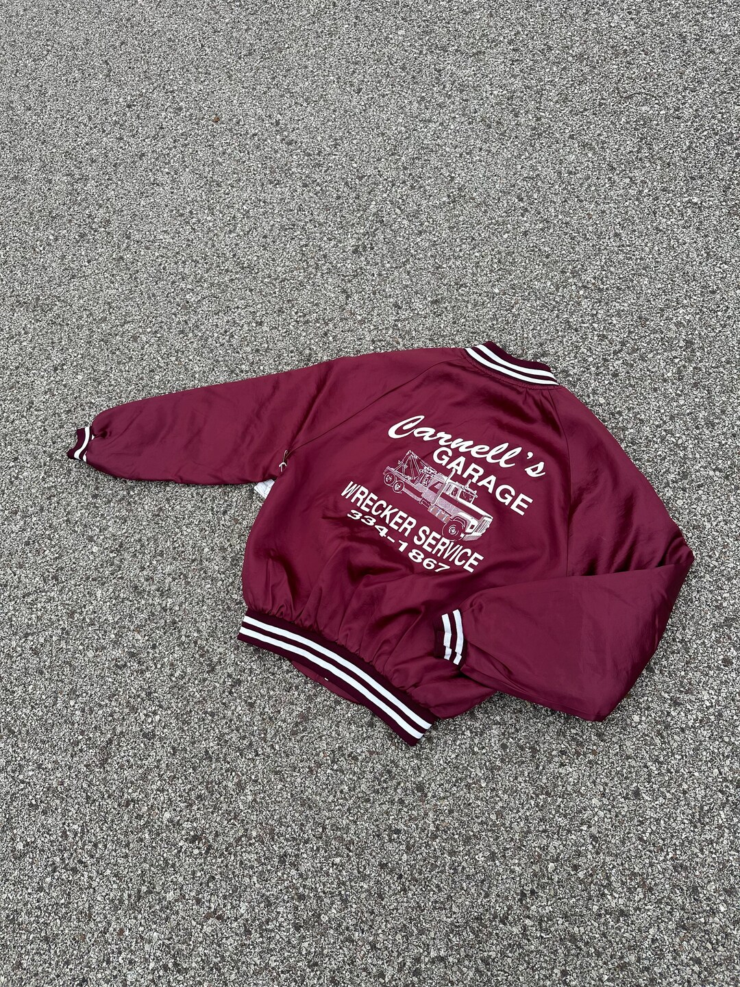 Vintage 80s/90s Trucker Bomber Jacket - Etsy