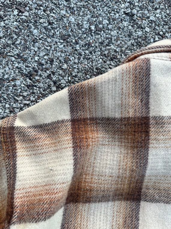 Vintage 50s Woolrich Heavyweight Earth Tone Flannel - Gem