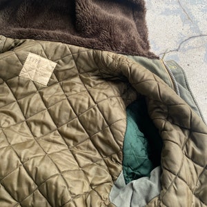 Vintage 50s B-9 Parka Flight Military Split Hood Jacket - Etsy