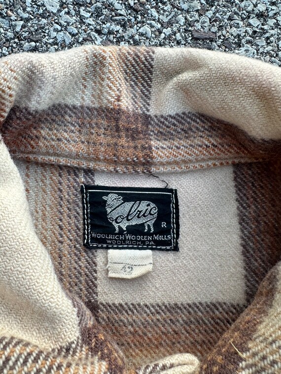 Vintage 50s Woolrich Heavyweight Earth Tone Flannel - Gem