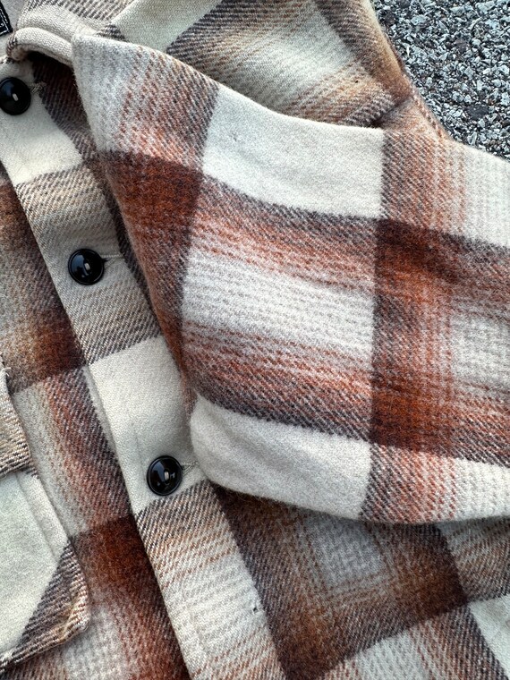 Vintage 50s Woolrich Heavyweight Earth Tone Flannel - Gem