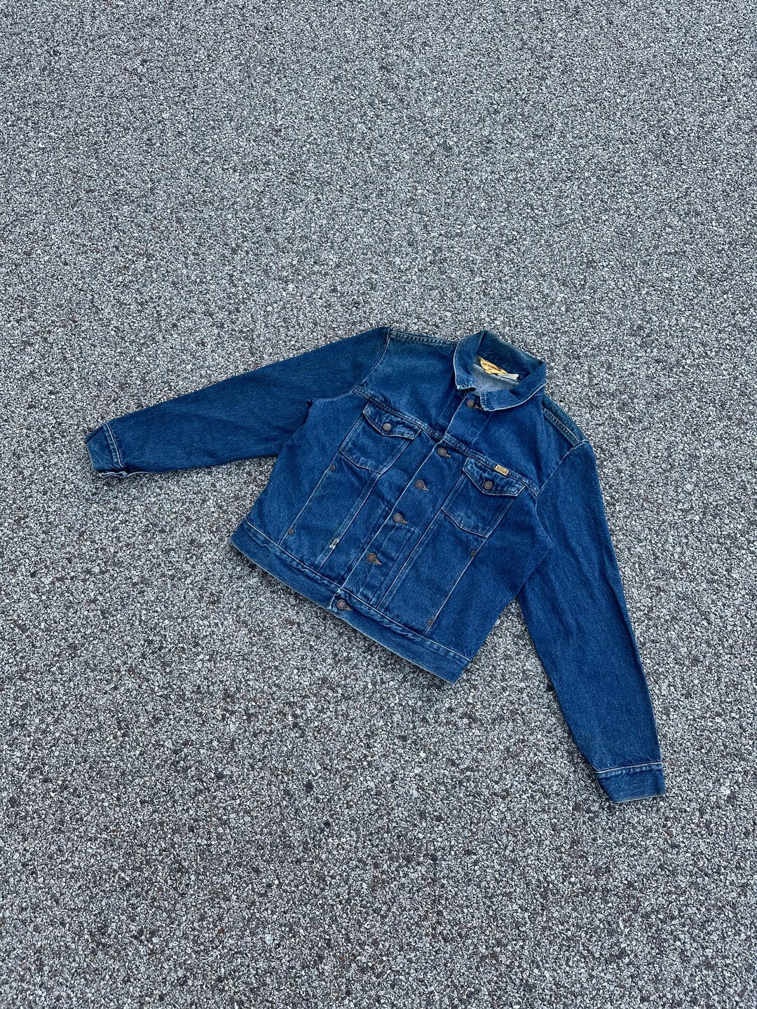 Vintage 80s/90s Rustler Denim Trucker Jacket - Etsy