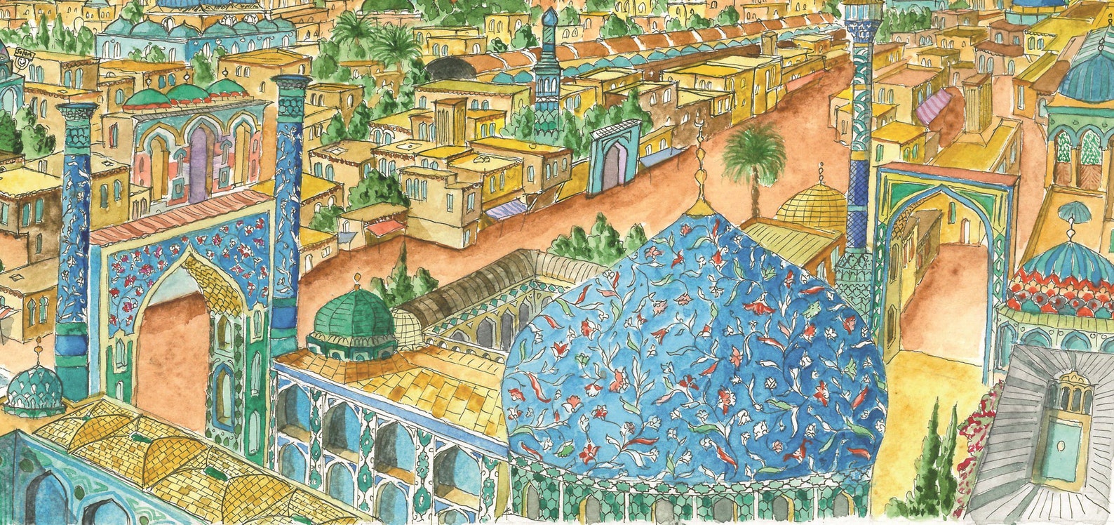 The Silk Road - Art Print - Etsy