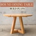 Round Dining Table Build Plans - Etsy