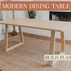 Round Dining Table Build Plans - Etsy