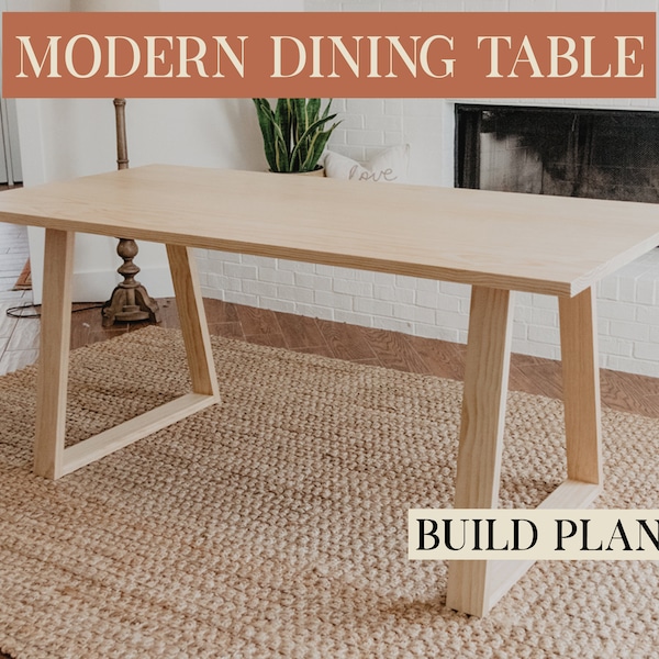 Kitchen Table Plans - Etsy