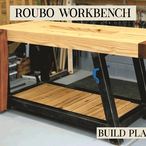 Steel and Wood Roubo Workbench Build Plans - Etsy