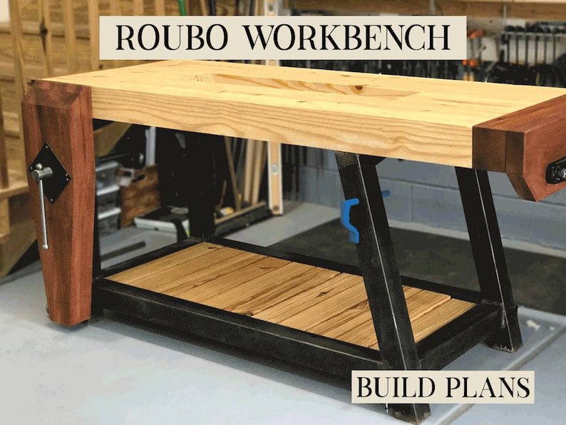 Steel and Wood Roubo Workbench Build Plans - Etsy