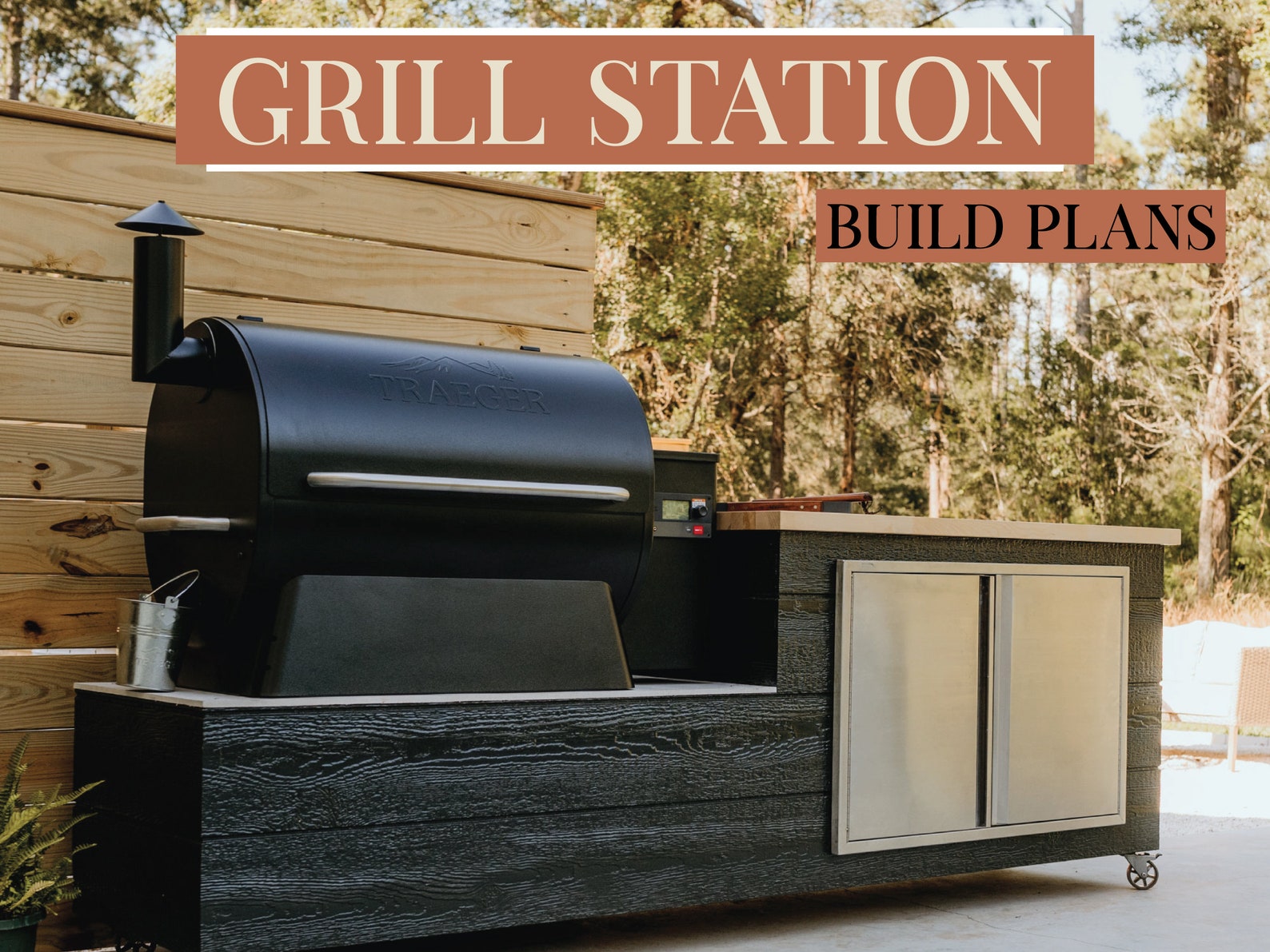PDF Outdoor Grill Station Build Plans - Etsy
