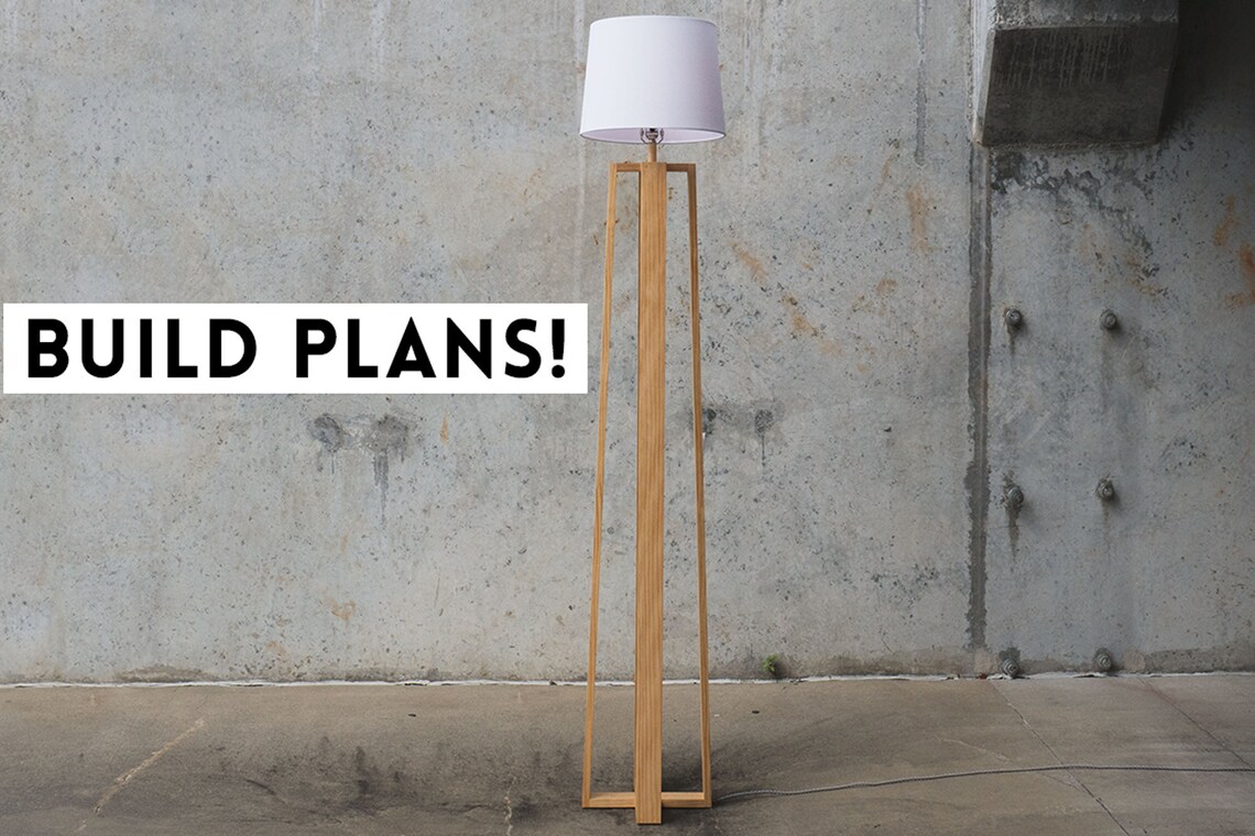 Floor Lamp Build Plans | Etsy