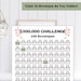 300K 100 Envelope Challenge Printable, 300K Challenge, Savings Goal, US ...