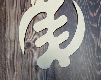 Denkyem Adinkra Wall Art, Ancient West Africa Turtle Symbol for ...