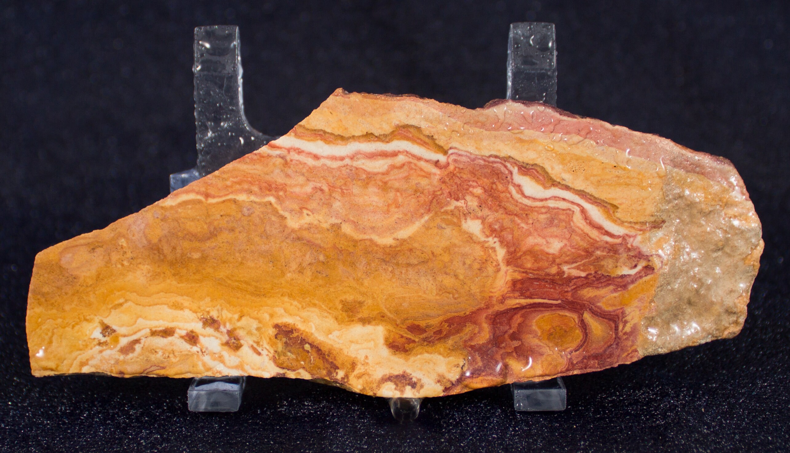 Lapidary Slab- Subdued Red and Tan Wonderstone Rhyolite - Etsy